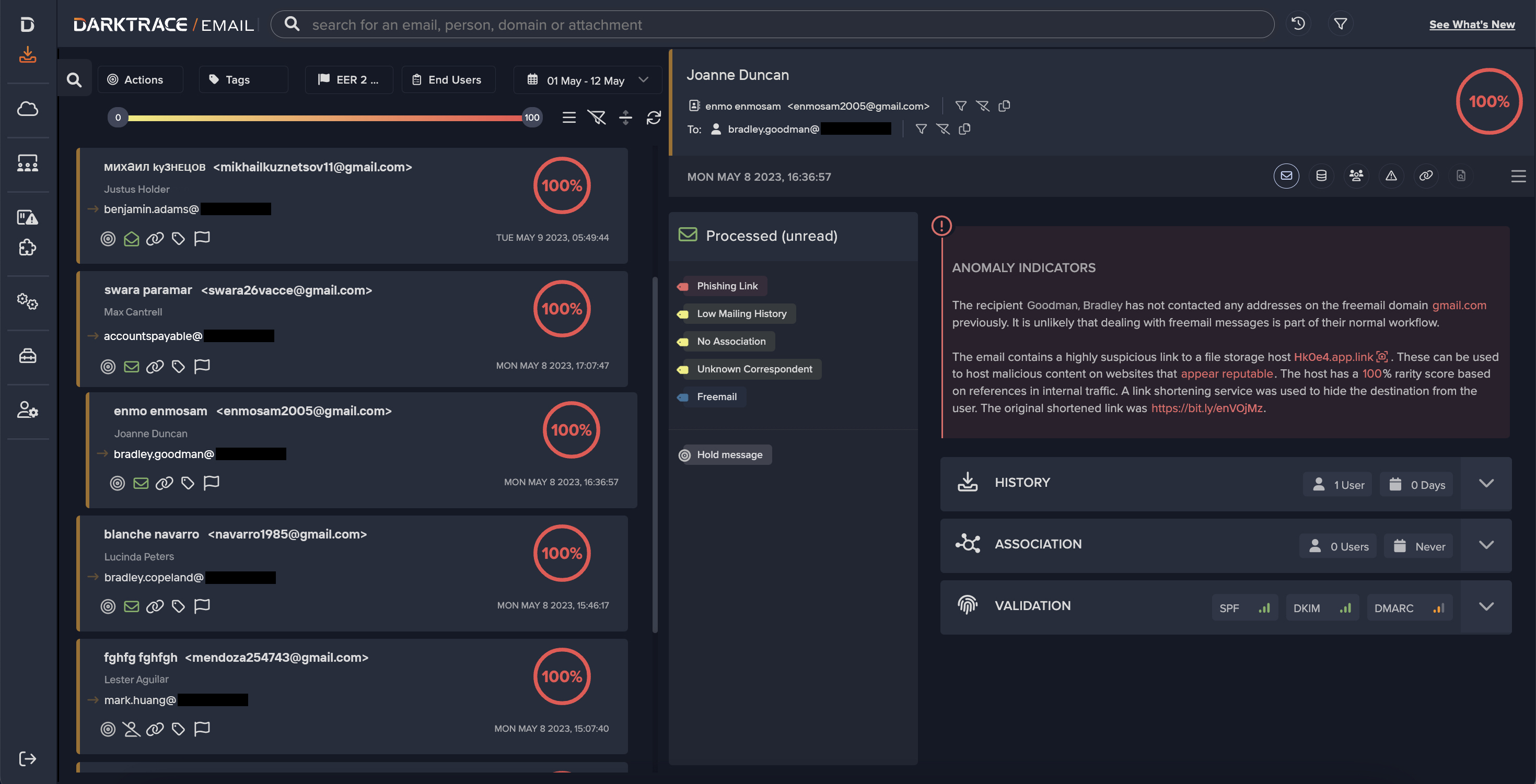 Utilizing AI Security Against Phishing Campaigns | Darktrace Blog